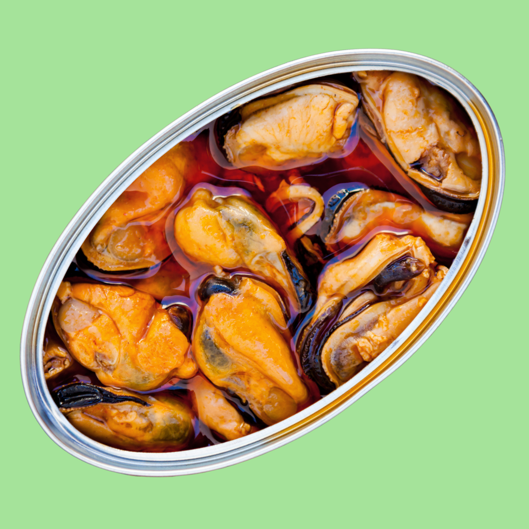 Premium Tinned Shellfish: Mussels, Clams, Oysters, Scallops | DECANTsf