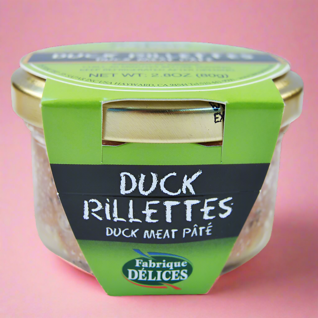 Potted Duck Rillettes, Fabrique Delices, Montreal [2.8oz Jar] – DECANTsf