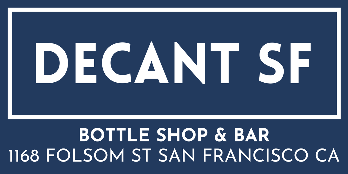 Today's Menu | DECANT Bottle Shop & Bar – DECANTsf